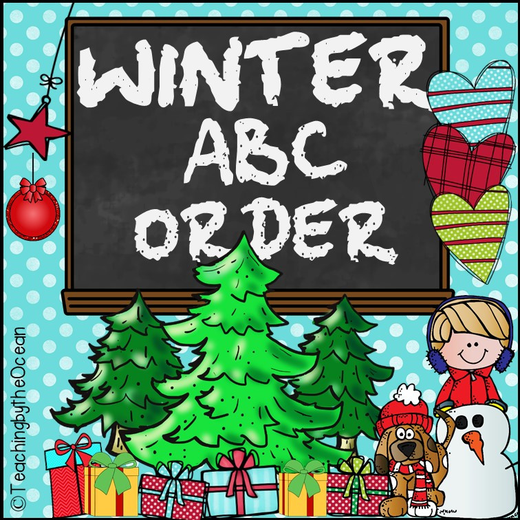 Winter/Christmas ABC Order - Amped Up Learning