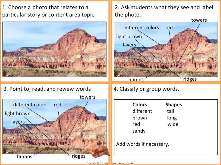 FREE - READING STRATEGY: Using Photos To Teach - Teacher Task Cards