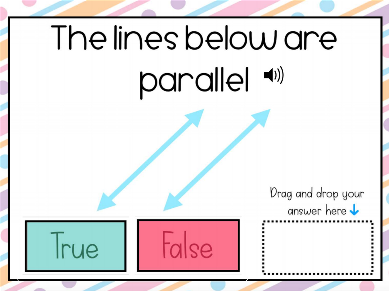 Parallel Lines and Parallelograms Boom Cards for Distance Learning