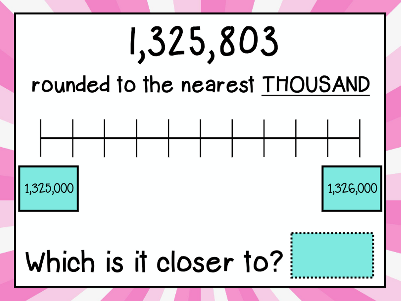 4th Grade Rounding to the Millions Digital Boom Cards for Distance Learning