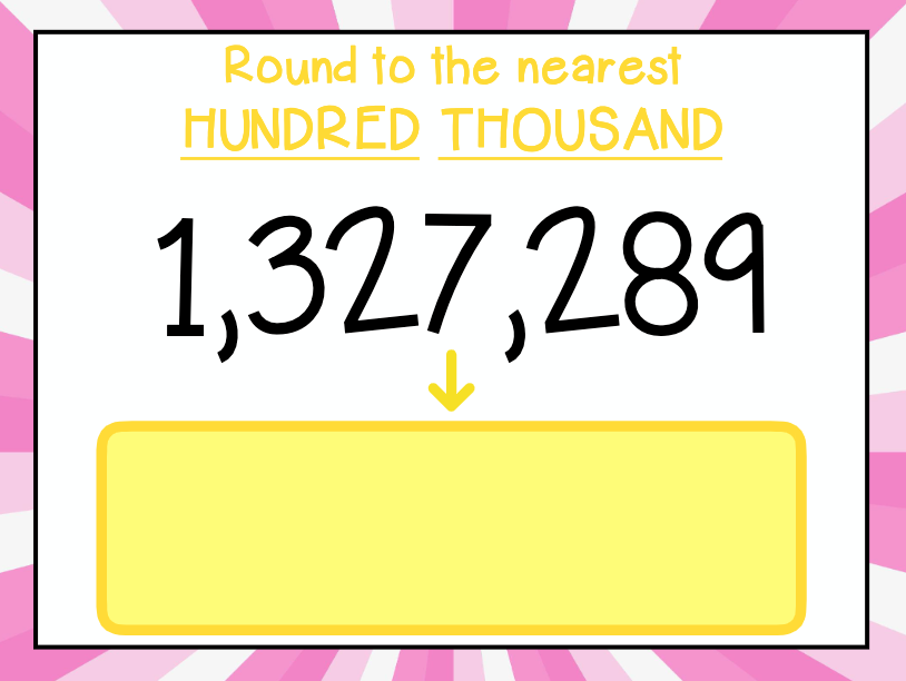 4th Grade Rounding to the Millions Digital Boom Cards for Distance Learning