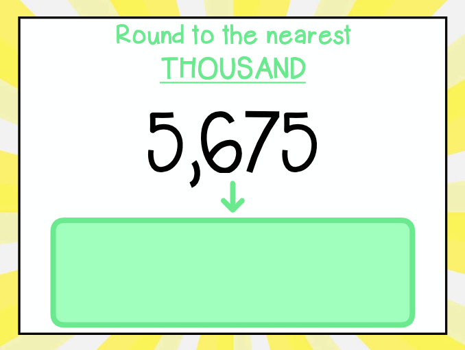 3rd Grade Rounding to the Thousands Digital Boom Cards for Distance ...