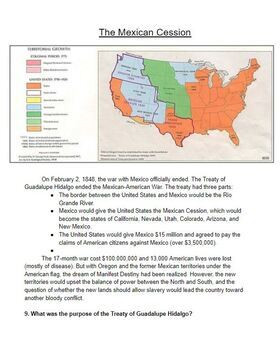 The Mexican War Distance Learning - Amped Up Learning
