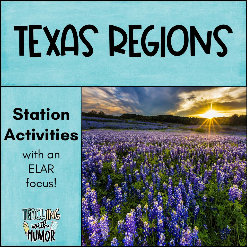 Texas Regions Unit BUNDLE - Amped Up Learning