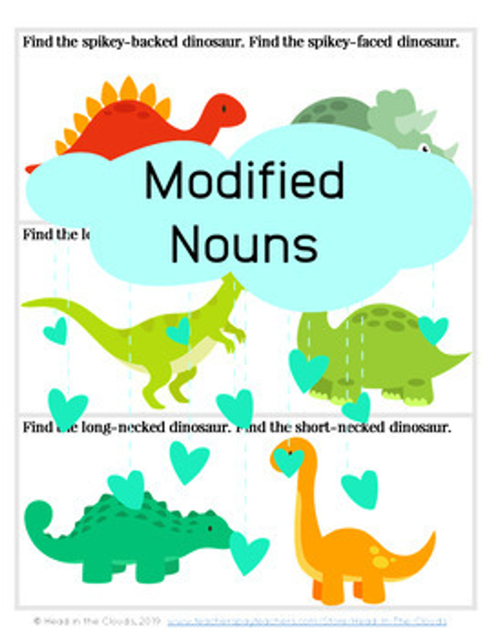Modified Nouns - Expressive & Receptive Language, Speech Therapy