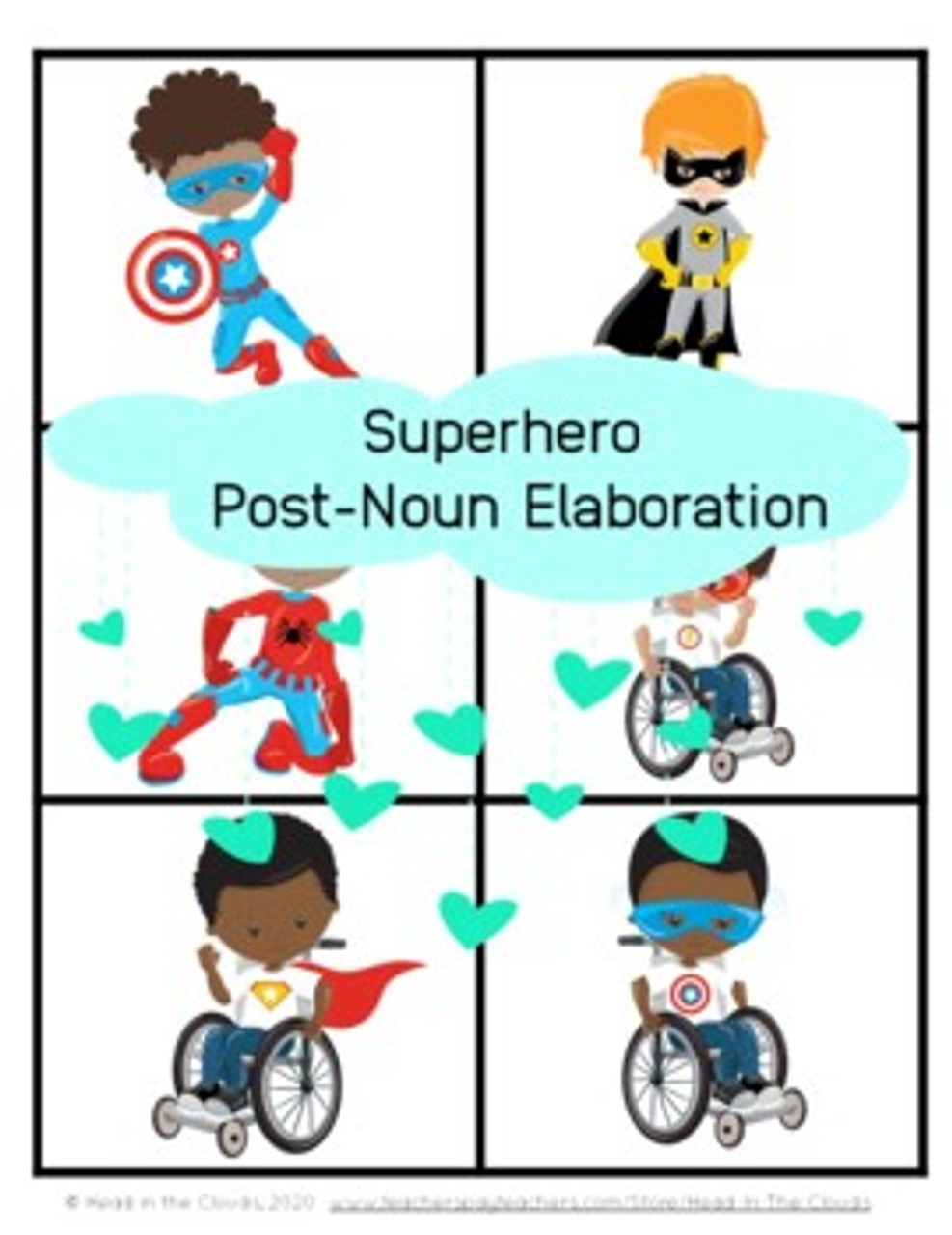 Post-noun Elaboration- Superheroes