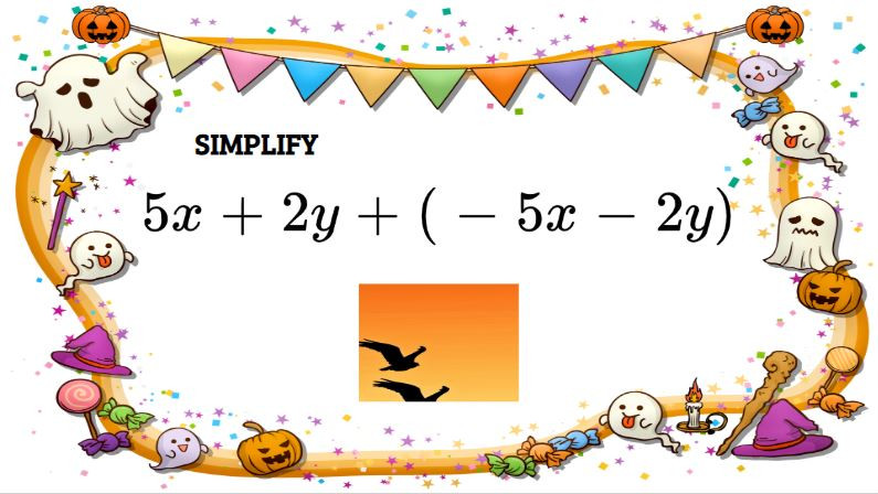 Combining Like Terms: Google Slides Picture Puzzle - 20 Problems ...