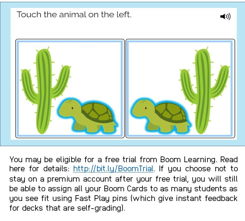 Boom Cards™ Left and Right - Identification Deck - Digital Task Cards