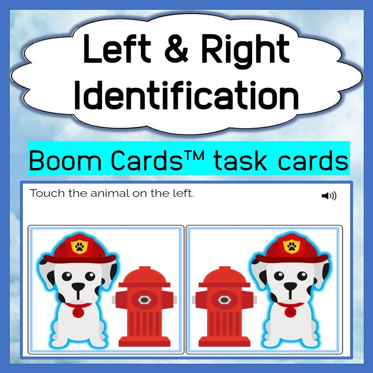 Boom Cards™ Left and Right - Identification Deck - Digital Task Cards