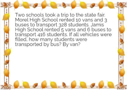 Systems of Equations Word Problems: Google Slides - 15 Problems