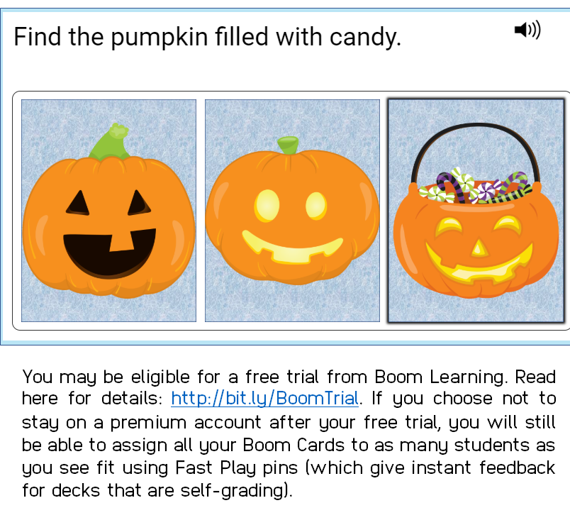 Boom Cards™ Fall Find It - Post-Noun Elaboration