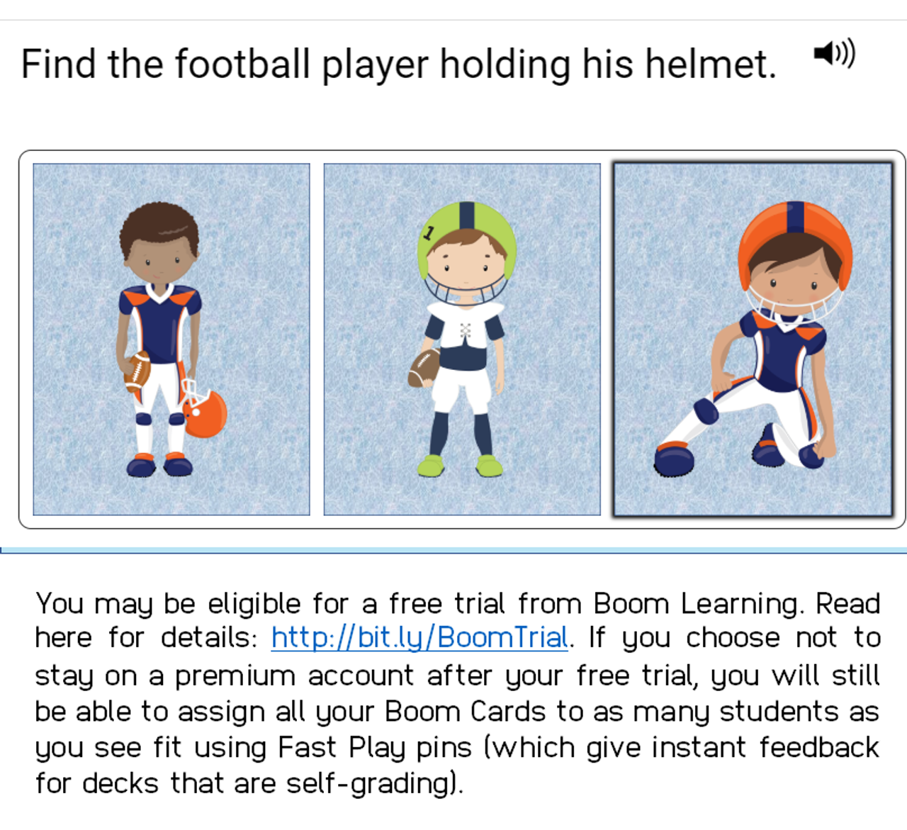 Boom Cards™ Fall Find It - Post-Noun Elaboration