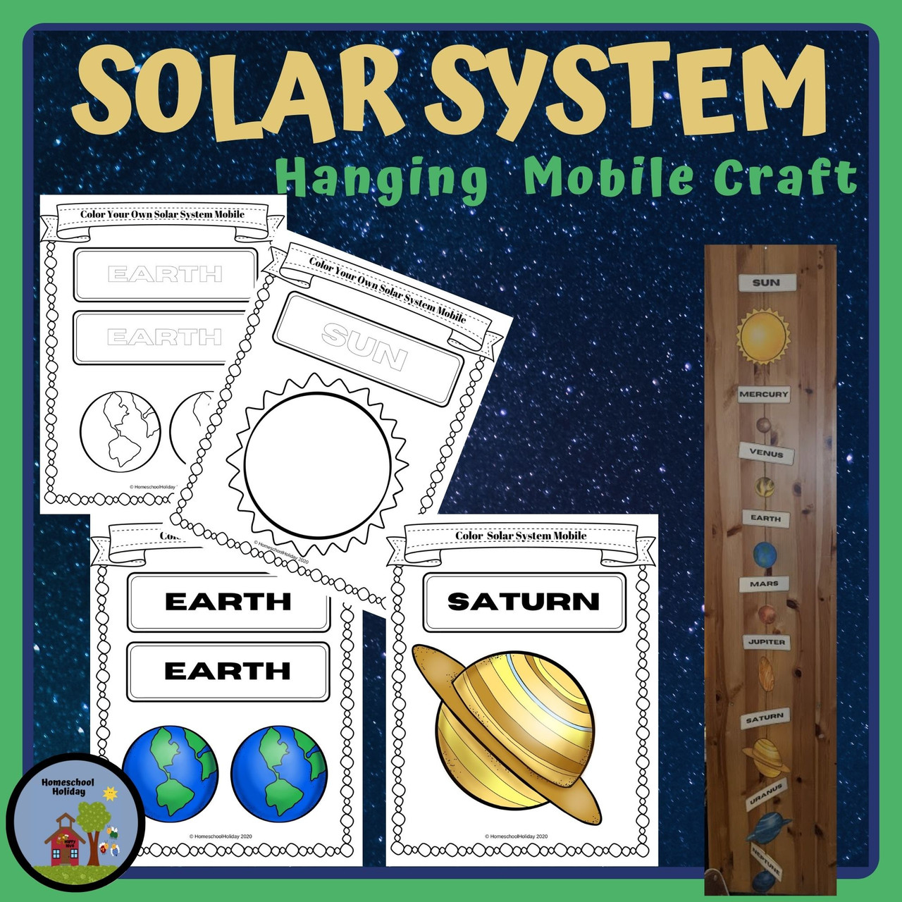Solar System Mobile Craft - Amped Up Learning