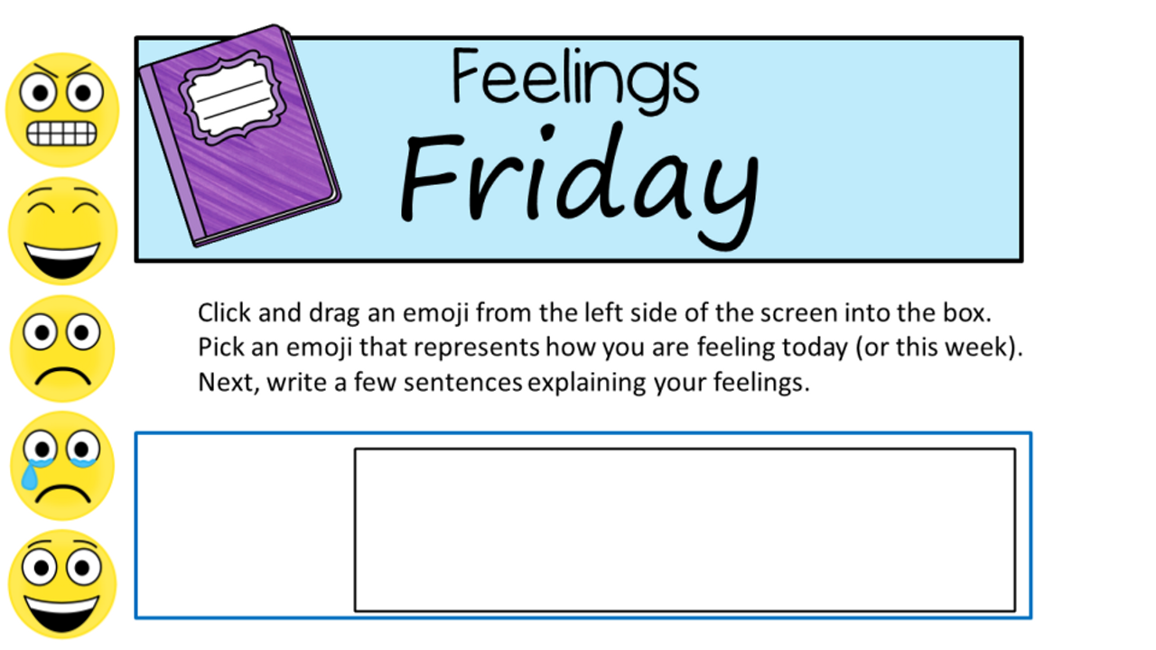 Daily Check-In Google Slides Interactive Activity- ENTIRE YEAR!, Social ...