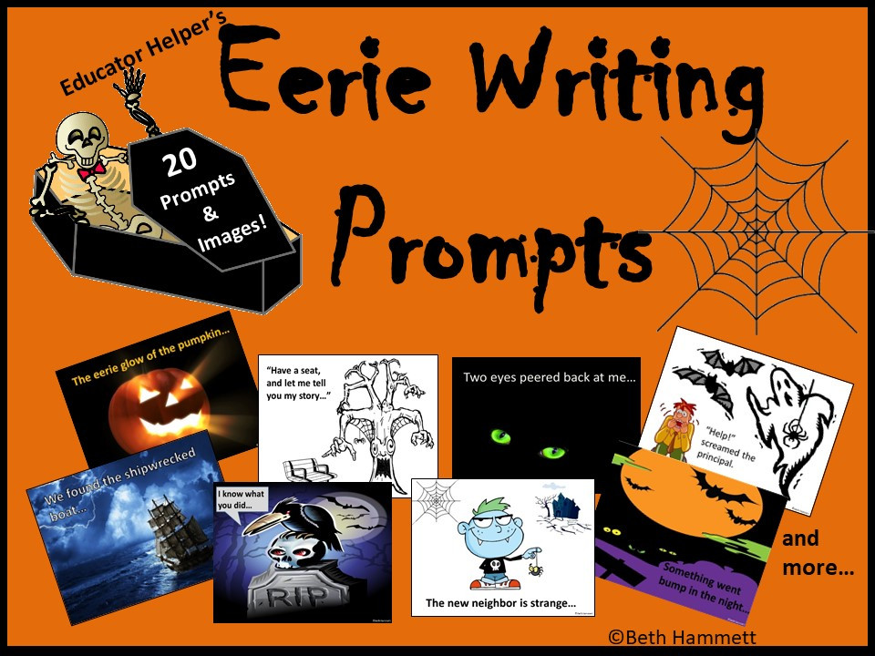 Eerie Writing Prompts - Amped Up Learning