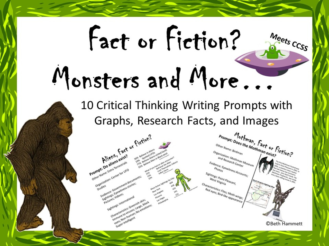 Halloween Fact or Fiction: Monsters and More - Amped Up Learning