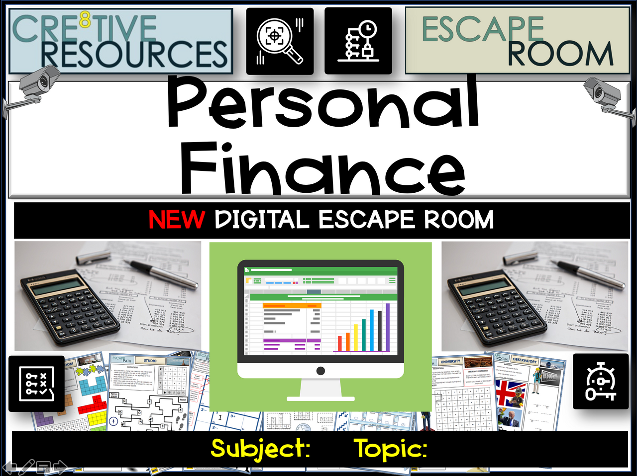 Personal Finance - Escape room