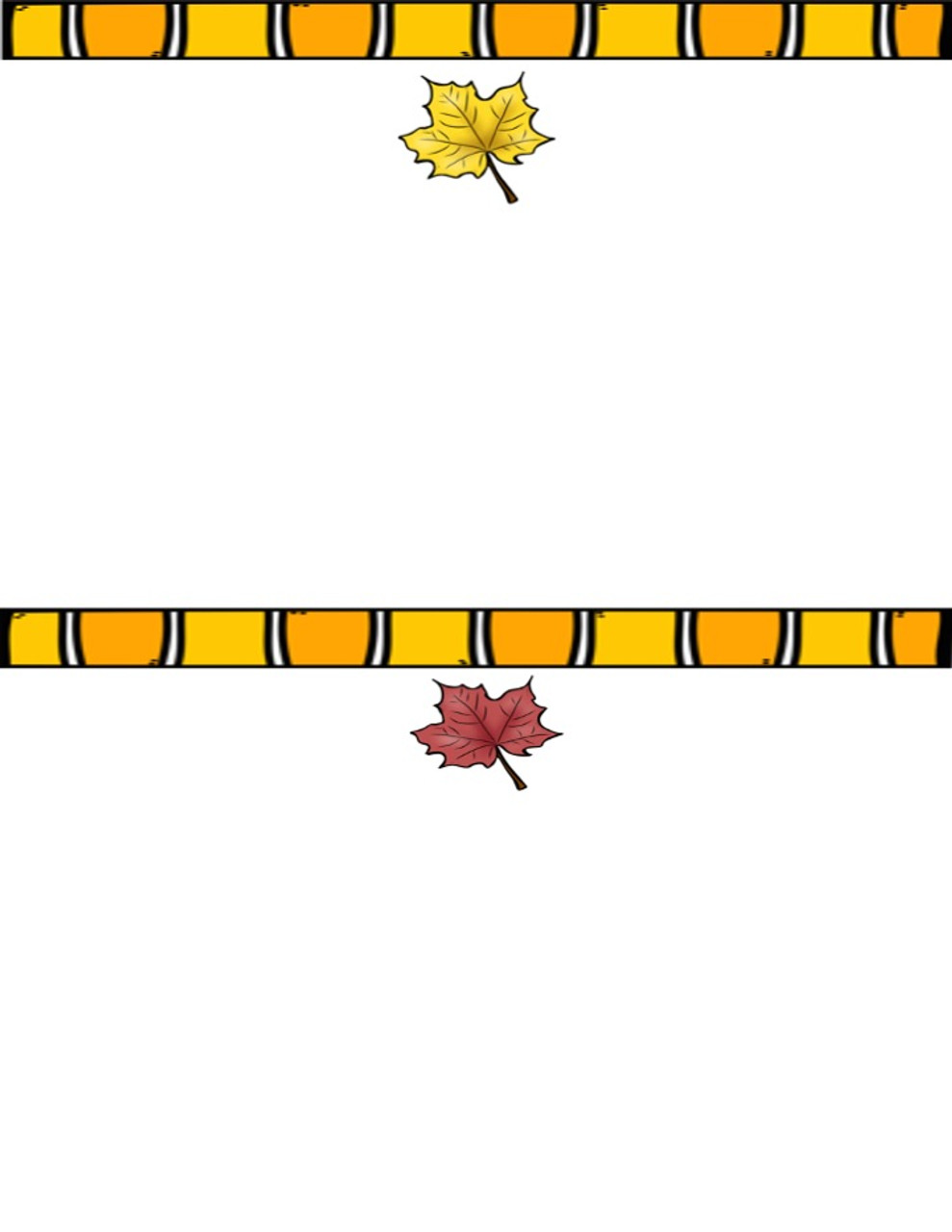 Mini Fall Sorting Mats