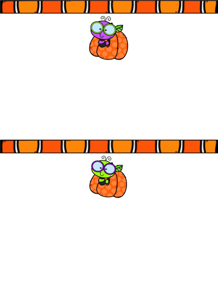 Mini Halloween Sorting Mats