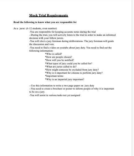Mock Trials for Government and Civics: The Trial of Snow White - Amped ...