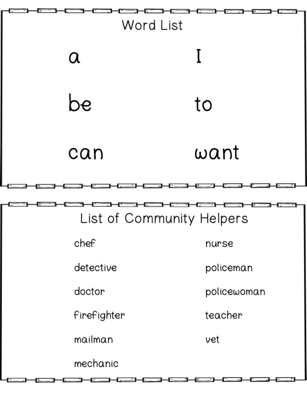 Community Helpers Bundle Set 1