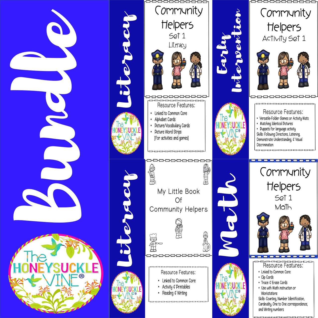 Community Helpers Bundle (Set 1) - Amped Up Learning
