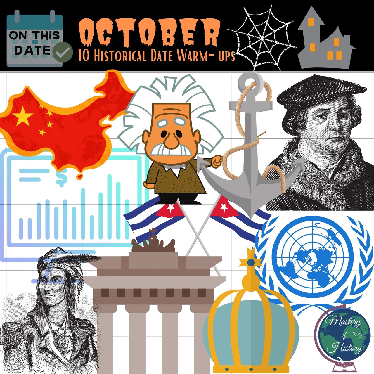On This Date: October Warm-Ups - Amped Up Learning