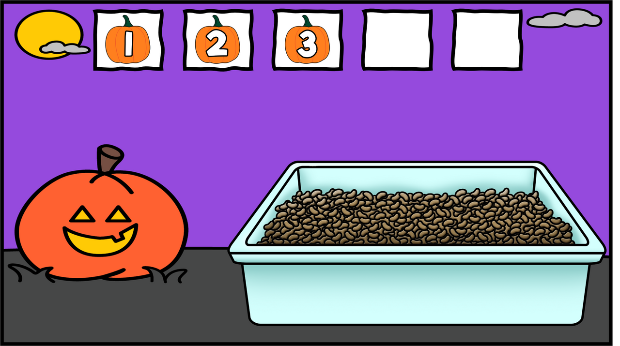 Fall Counting Sensory Bin Google - Amped Up Learning