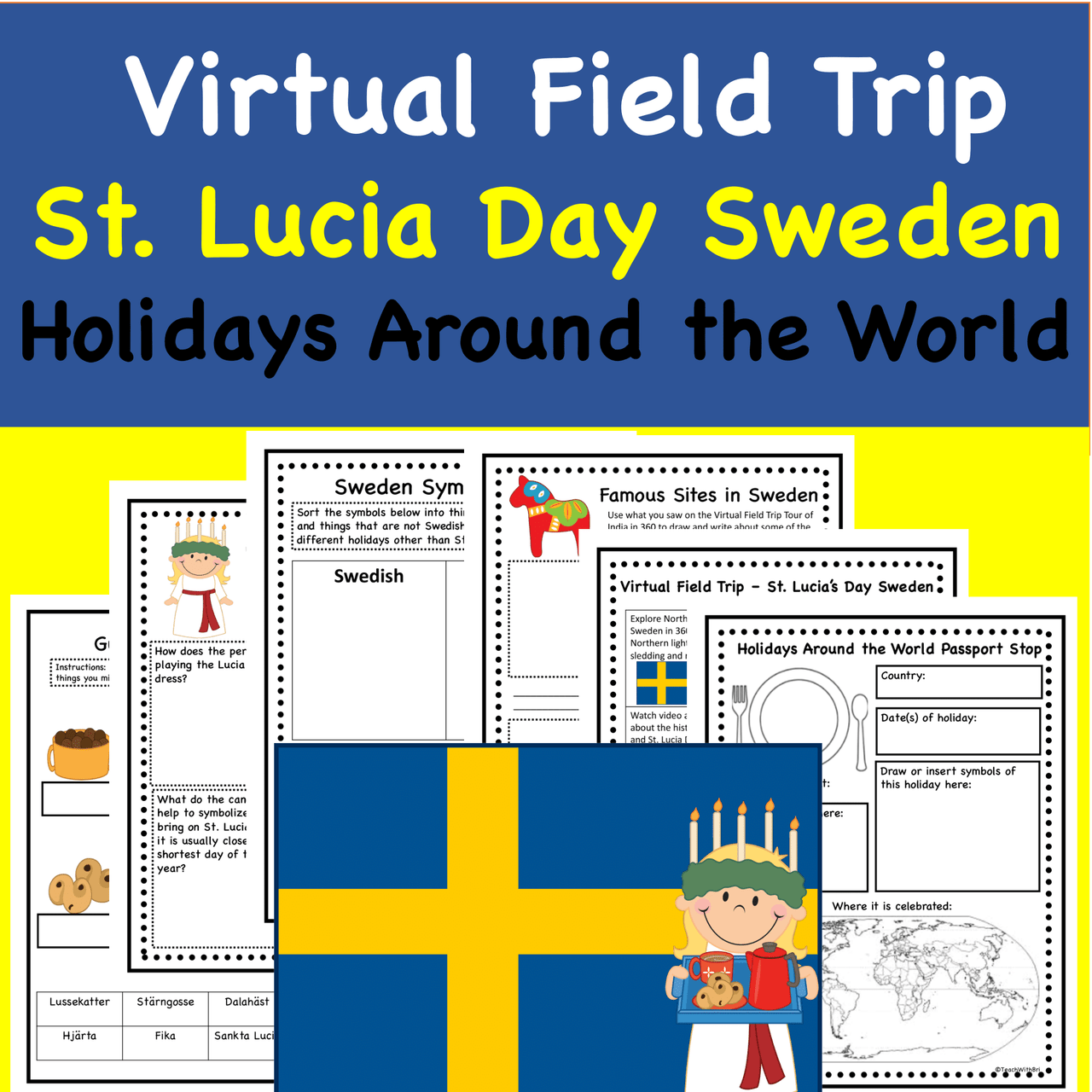 Holidays Around the World Virtual Field Trips - Discount Bundle