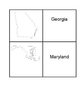 13 Original Colonial Match Game