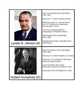 Vice Presidents (1950-Present) - Amped Up Learning