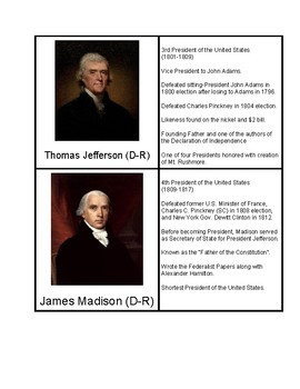 U.S. Presidents 1-10 - Amped Up Learning