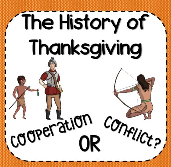 History of Thanksgiving Activities: Cooperation and Conflict - Amped Up ...