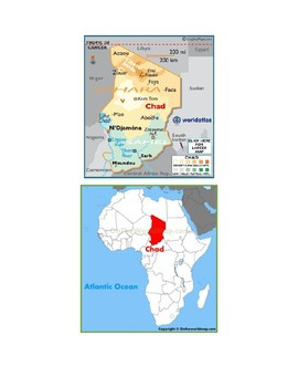 Chad Map Scavenger Hunt - Amped Up Learning