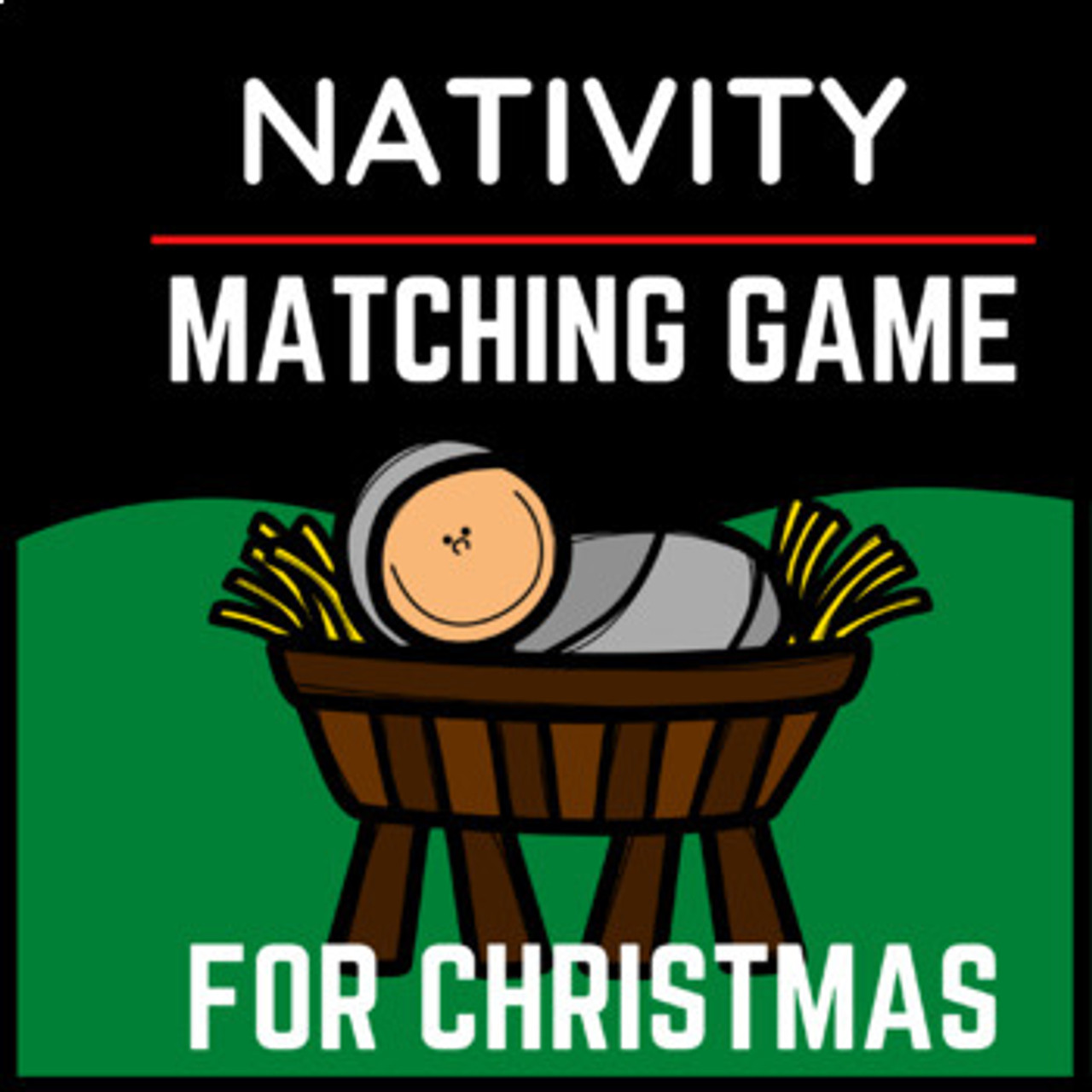 Christmas Matching Game | Christmas Game for Nativity Lessons