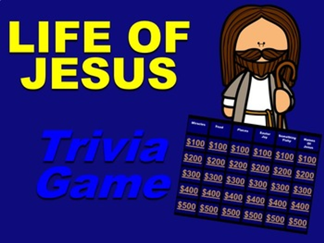 Bible Trivia Game Bundle - Buy 2, get one FREE