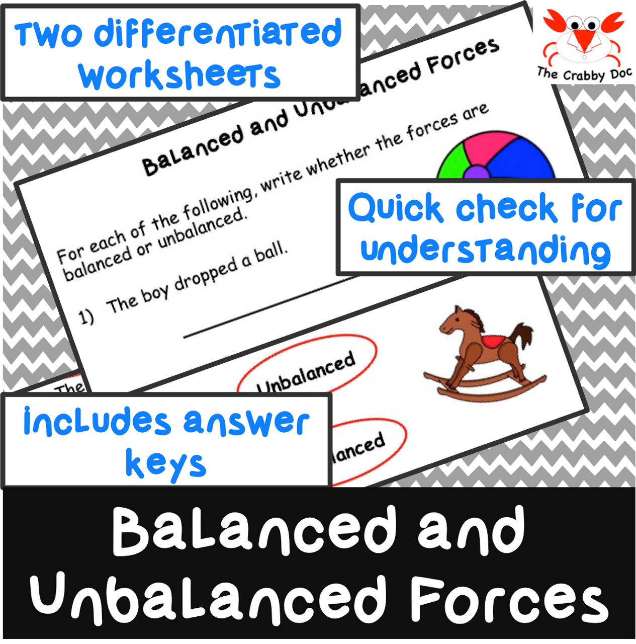 Balanced and Unbalanced Forces - Amped Up Learning Balanced and Unbalanced Forces - Amped Up Learning
