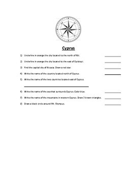 Southern Europe Map Scavenger Hunt - Amped Up Learning