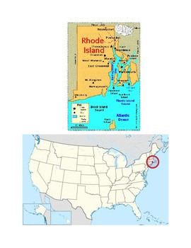 Rhode Island Map Scavenger Hunt - Amped Up Learning