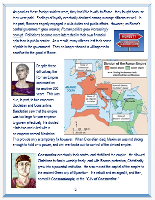 The Fall of the Roman Empire - Amped Up Learning