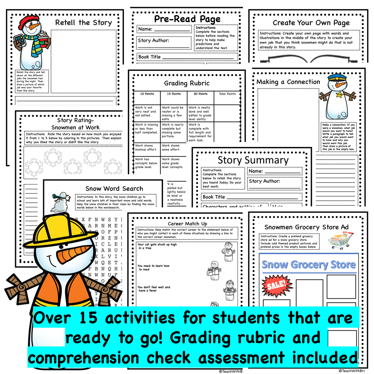 Snowmen at Work: Digital Version