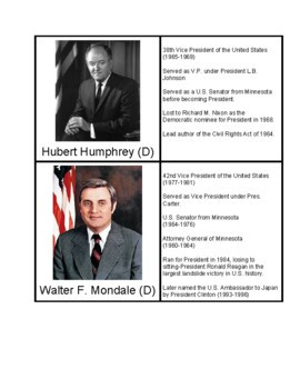Democrat Vice Presidents - Amped Up Learning