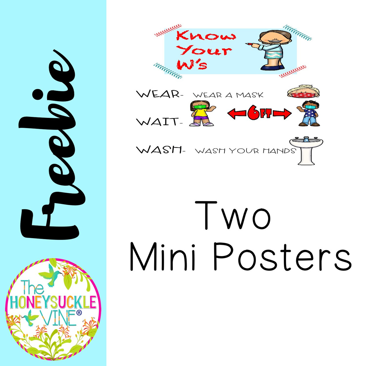 Stay Healthy Mini Posters Freebie - Amped Up Learning