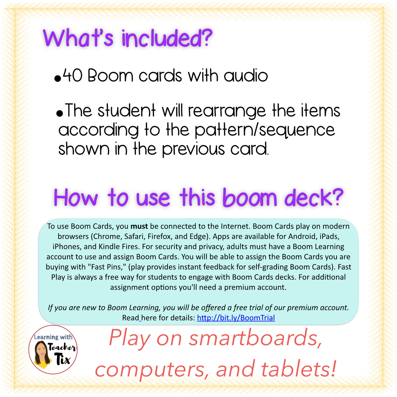 Visual sequential Memory thanksgiving boom cards