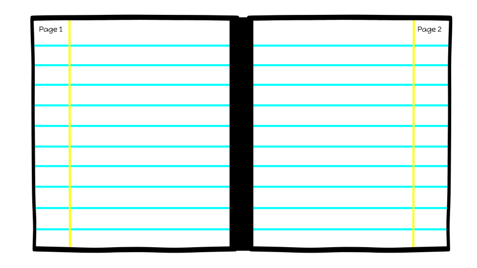 Digital Notebook for any subject area