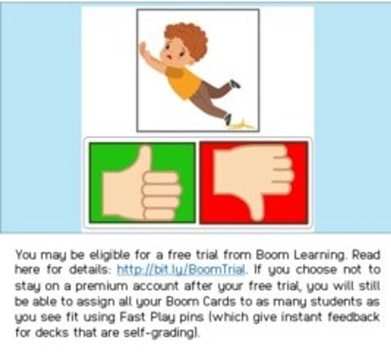 Safe or Unsafe Behavior Identification Deck Boom Cards™ - Amped Up Learning