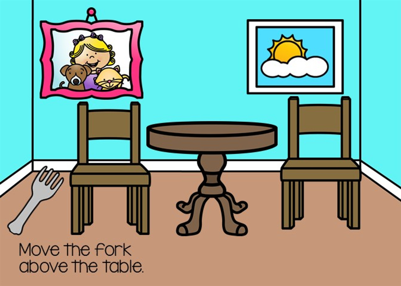 Spatial Concepts Above and Below Google Slides - Amped Up Learning