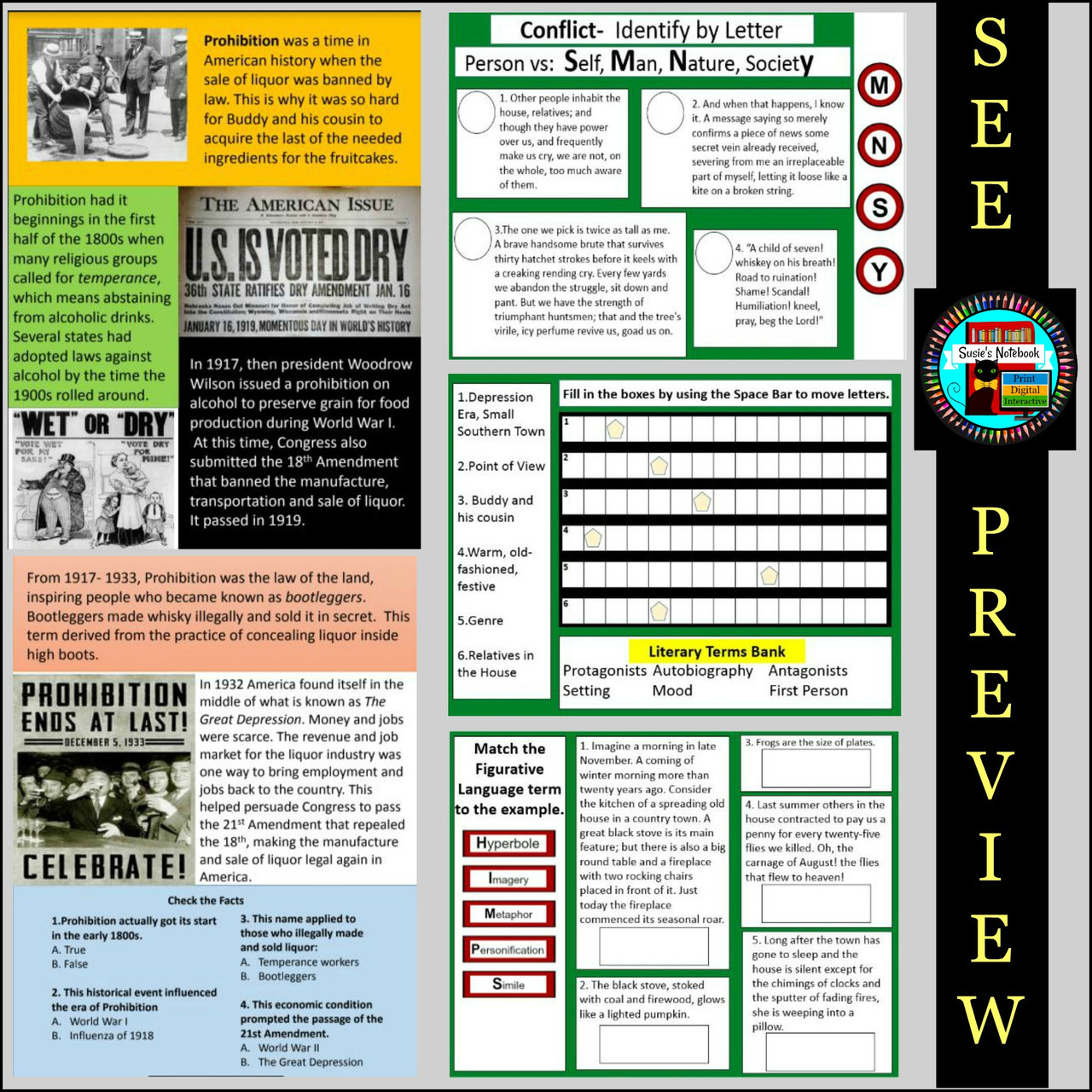 A Christmas Memory Digital Breakout Escape Room Distance Learning