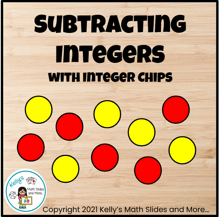 Integer Chip Bundle - Adding, Subtracting, Multiplying, and Dividing ...
