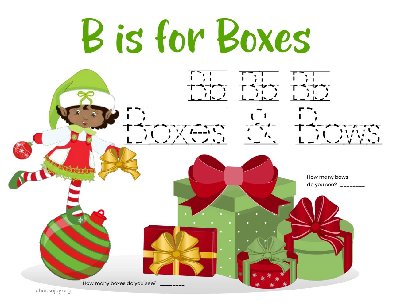 Christmas ABCs Printable Pack - Amped Up Learning